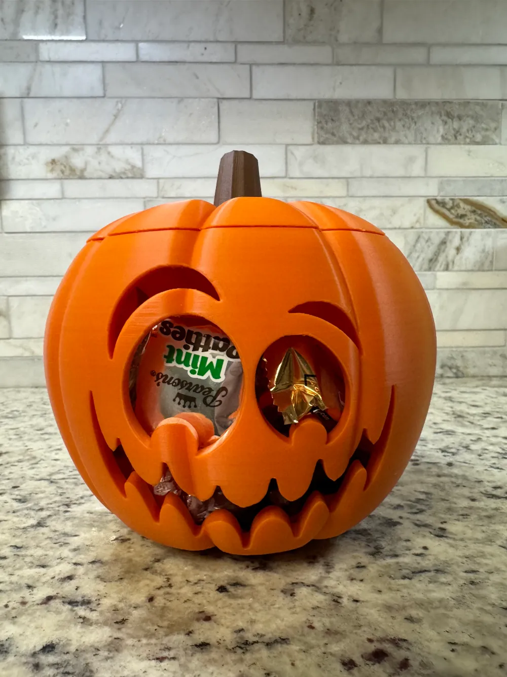 Pumpkin Jack O' Lantern - Free 3D Print Model - MakerWorld