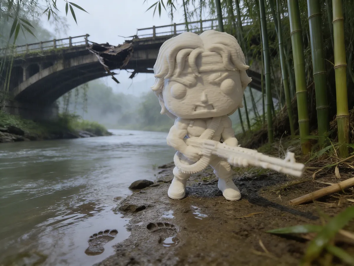 Rambo - Chibi - Free 3D Print Model - MakerWorld