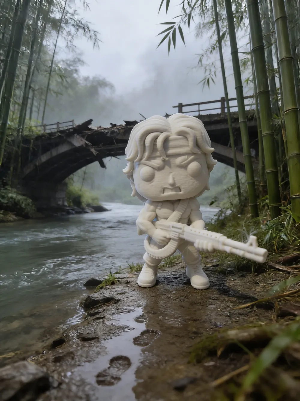 Rambo - Chibi - Free 3D Print Model - MakerWorld