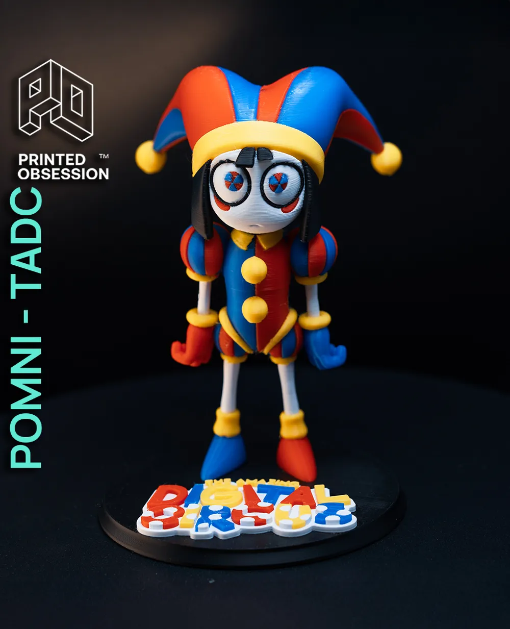 Pomni - The Amazing Digital Circus - Fan Art - Free 3D Print Model ...