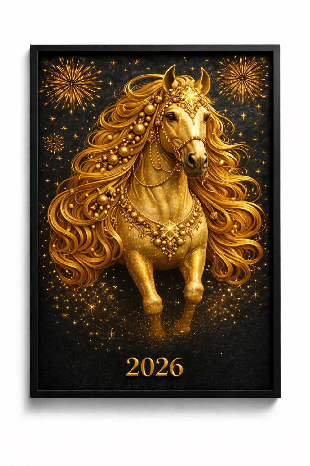 Golden Horse| MakerLab Light Box|Year of the Horse - Free 3D Print ...