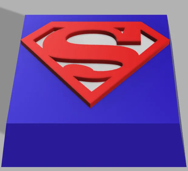 KeyCap Letter S (Superman) - Free 3D Print Model - MakerWorld