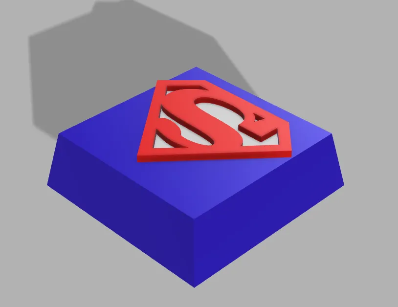 KeyCap Letter S (Superman) by mld.3d.italia MakerWorld: Download Free ...