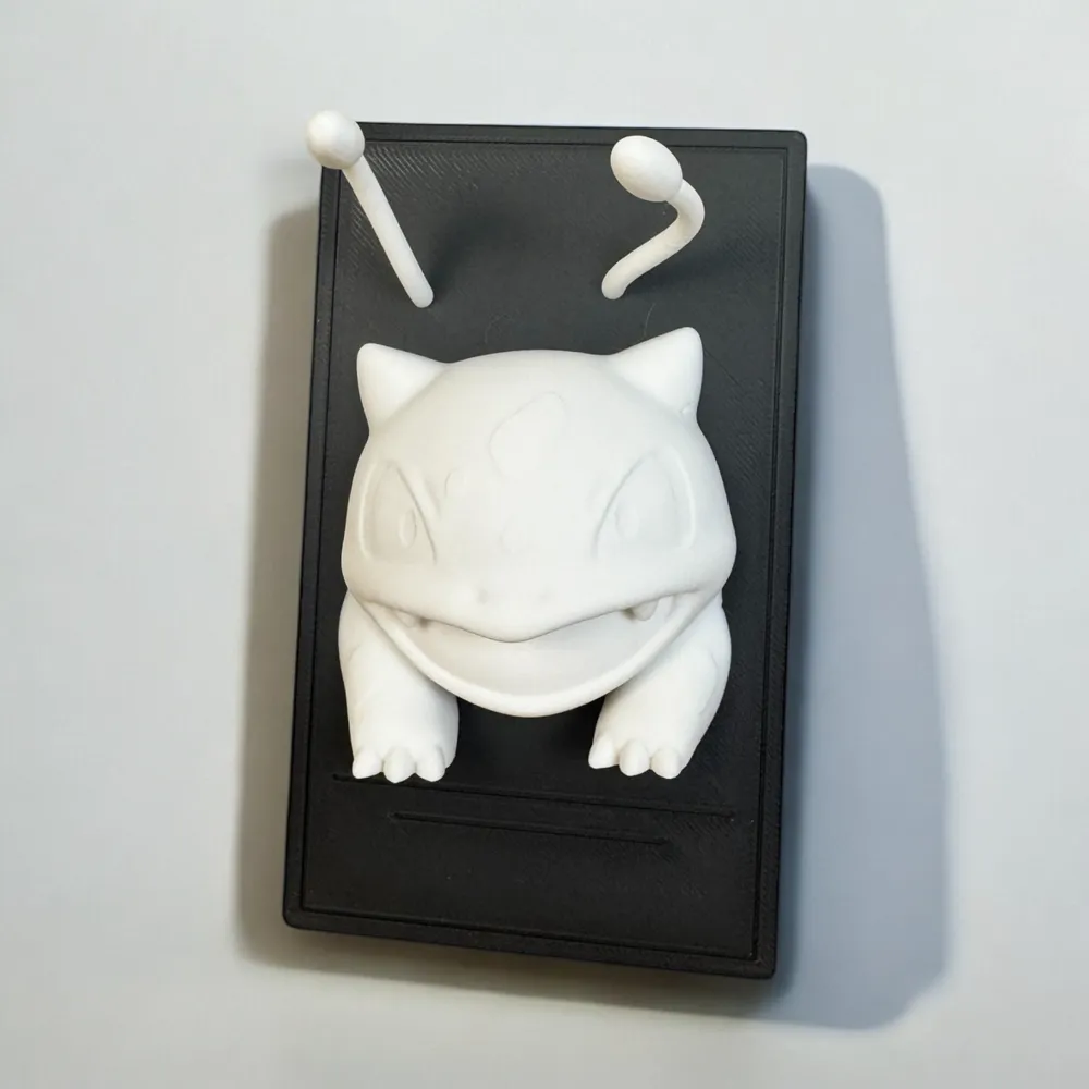 Bulbasaur 3D Card Frame by Creat3DWorks - MakerWorld