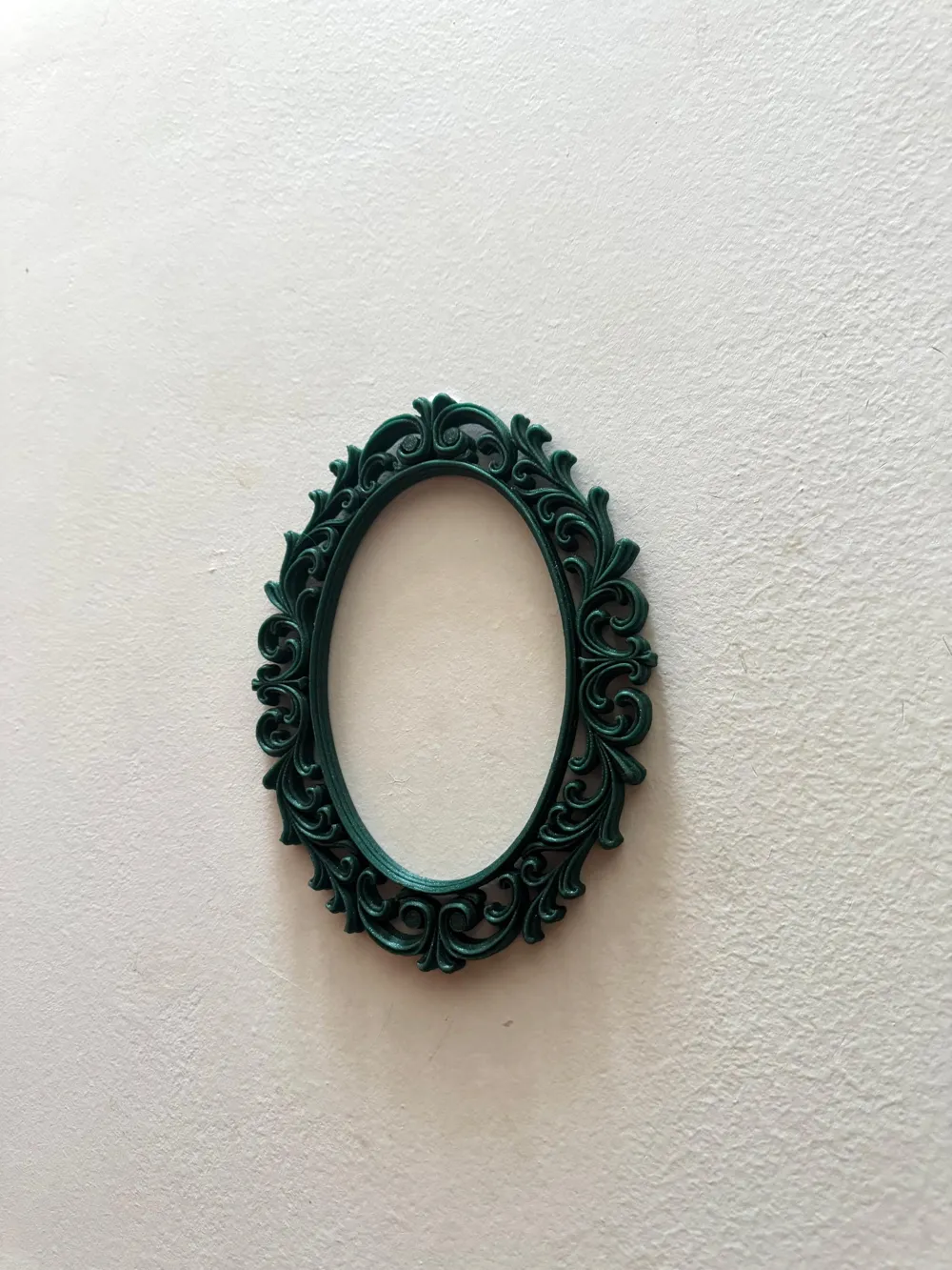 Victorian Gothic Oval Frame Goth Decor Wall Decor - Free 3D Print Model ...