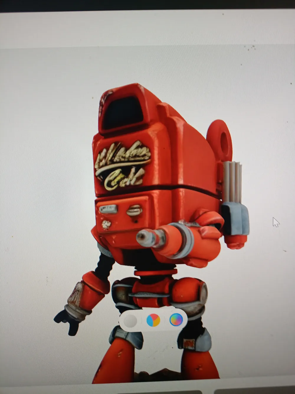 Fallout Nukatron , Nuka World Bot - Free 3D Print Model - MakerWorld