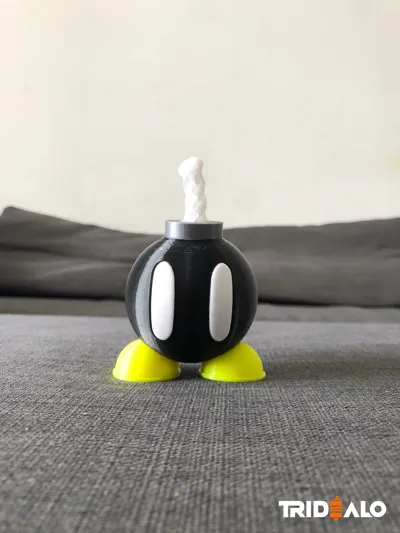 Bob-Omb (Bomb super Mario) by Tridealo.Impresiones - MakerWorld