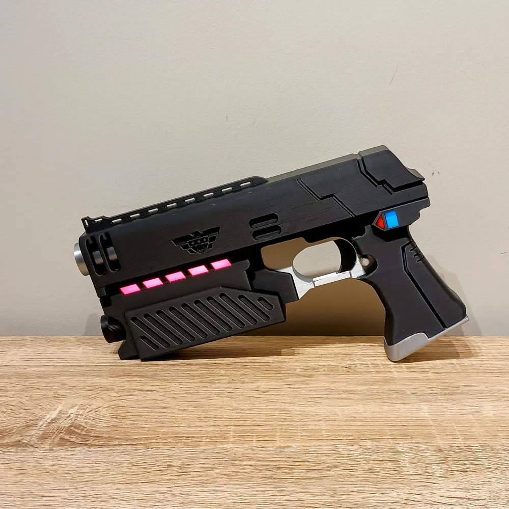 Judge Dredd Lawgiver Mk II (1995 Film Version) - Free 3D Print Model ...