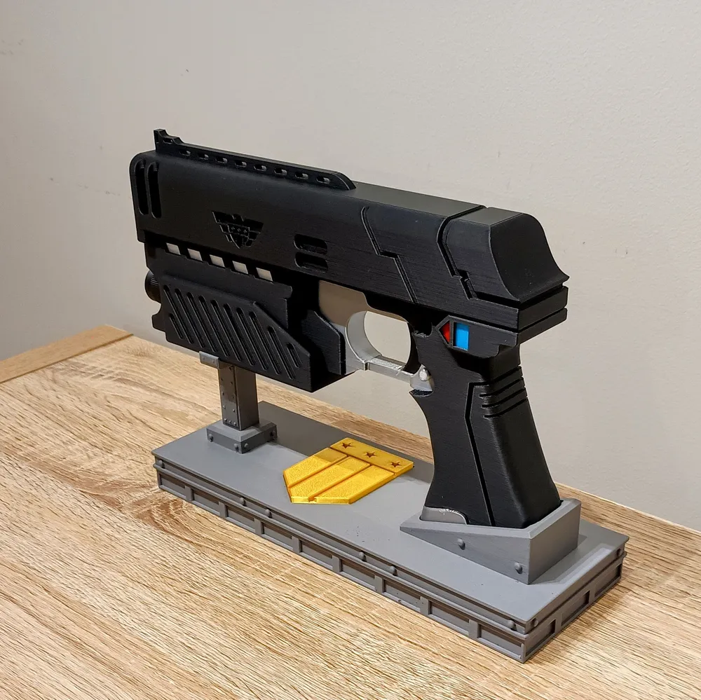 Judge Dredd Lawgiver Mk II (1995 Film Version) - Free 3D Print Model ...