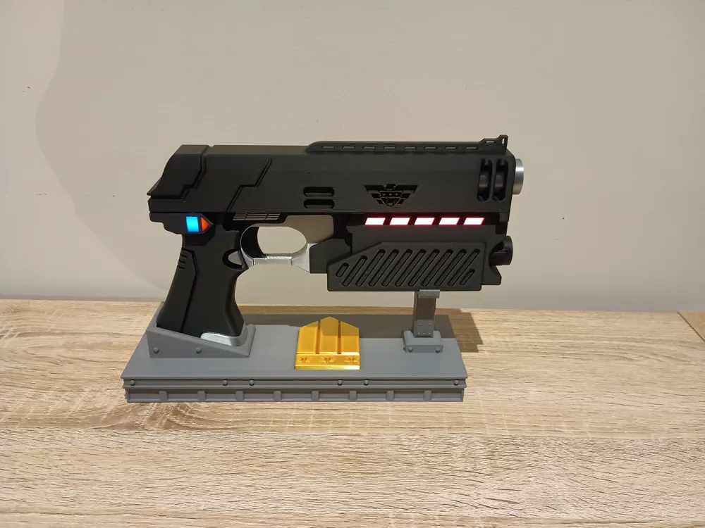 Judge Dredd Lawgiver Mk II (1995 Film Version) - Free 3D Print Model ...