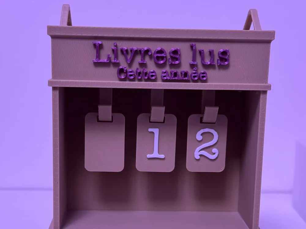 Books Read This Year - Free 3D Print Model - MakerWorld