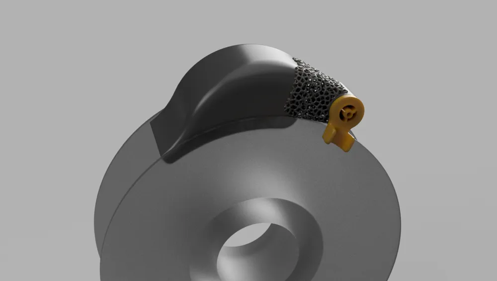 A1 filament guide over spool by FlottieKarottie - MakerWorld