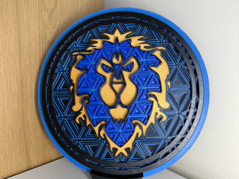 World of Warcraft - Alliance Mosaic by Luke's 3D Prints MakerWorld ...