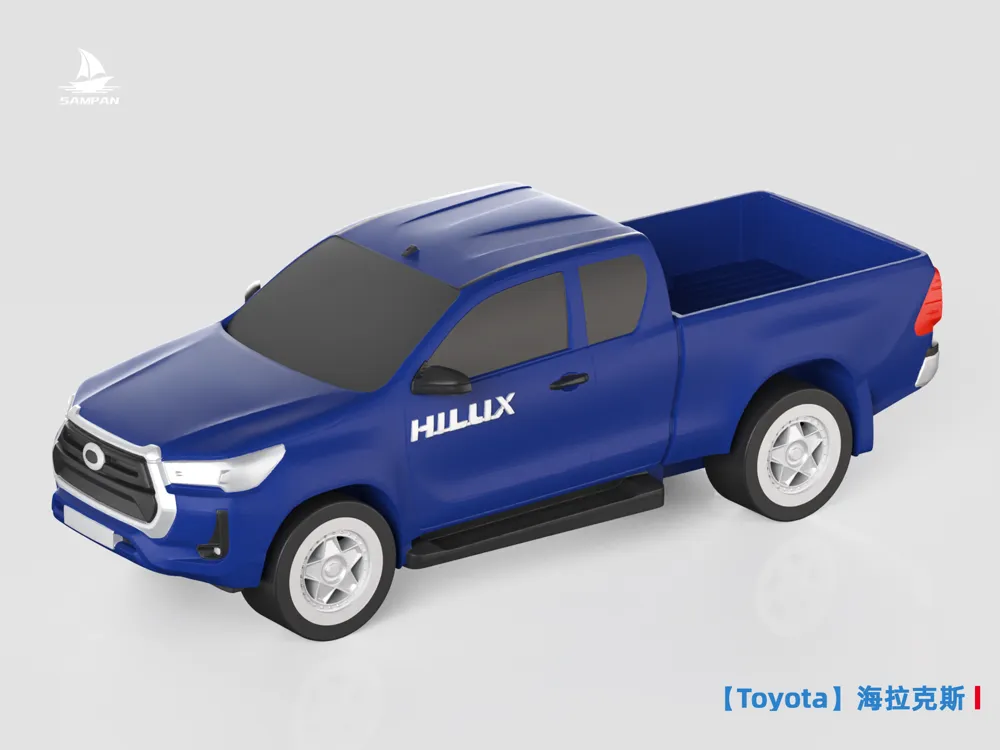 【Toyota】Toyota Hilux modelo de camioneta pickup mediana montable/ruedas ...
