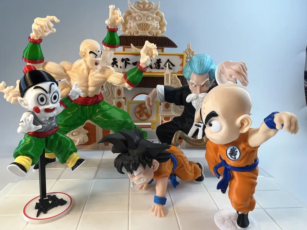 Dragon Ball-Four Arm Tien Shinhan - Free 3D Print Model - MakerWorld