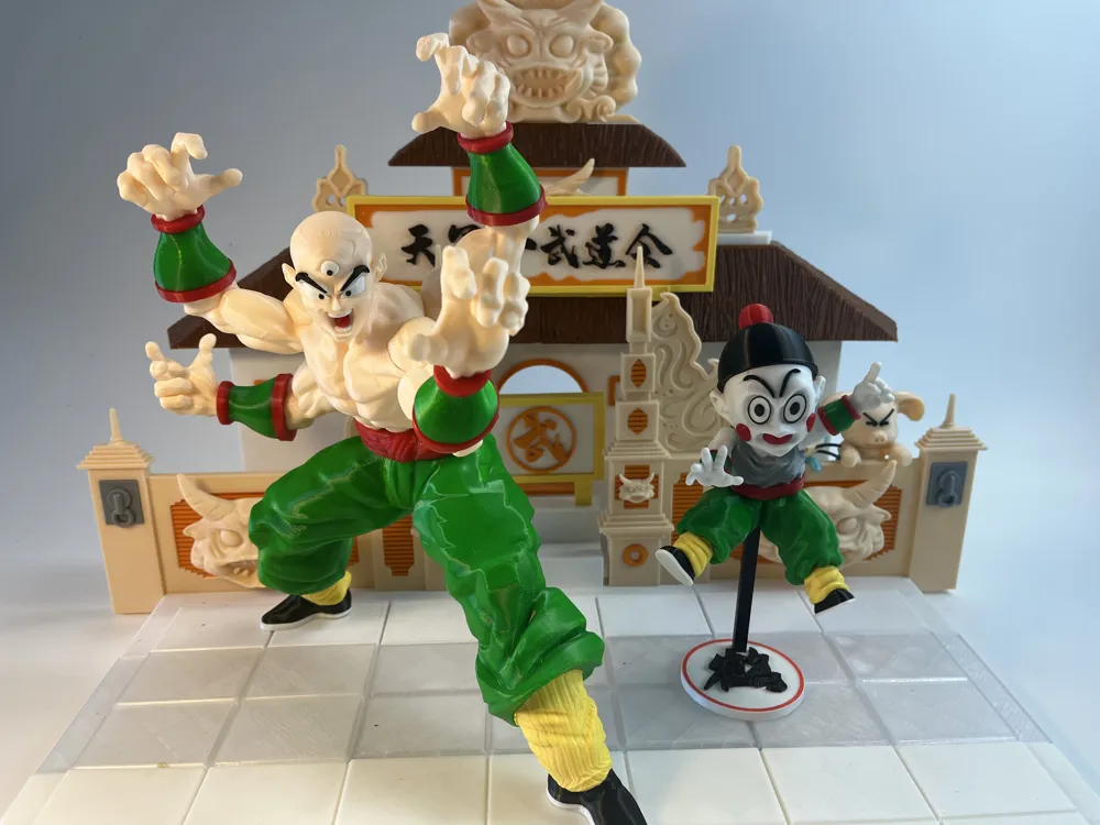 Dragon Ball-Four Arm Tien Shinhan - Free 3D Print Model - MakerWorld