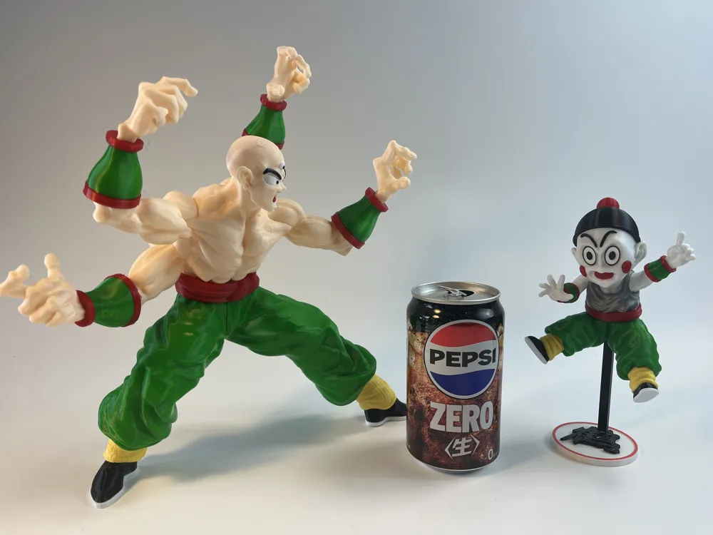 Dragon Ball-Four Arm Tien Shinhan - Free 3D Print Model - MakerWorld