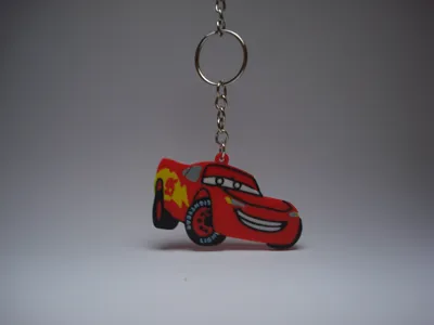 Lightning Mcqueen Keychain - Free 3D Print Model - MakerWorld