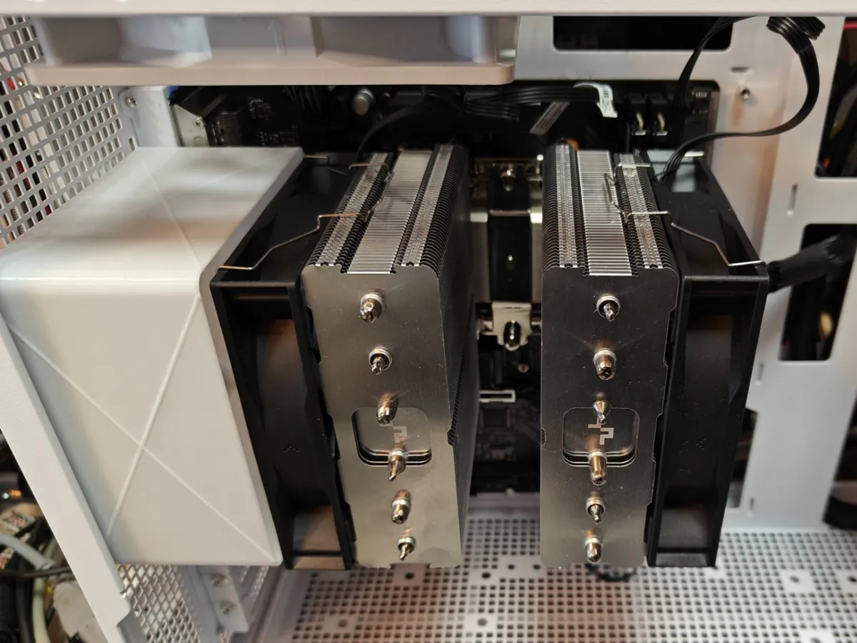 PC Case air duct for cpu fan - Free 3D Print Model - MakerWorld