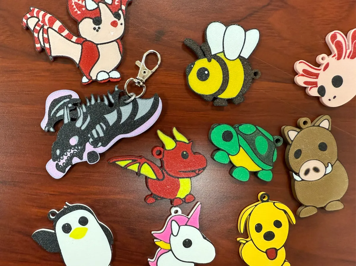 Roblox Pets Adopt me 独角兽 Ssbd Ccbd 蝙蝠龙 - 免费 3D 打印模型 - MakerWorld