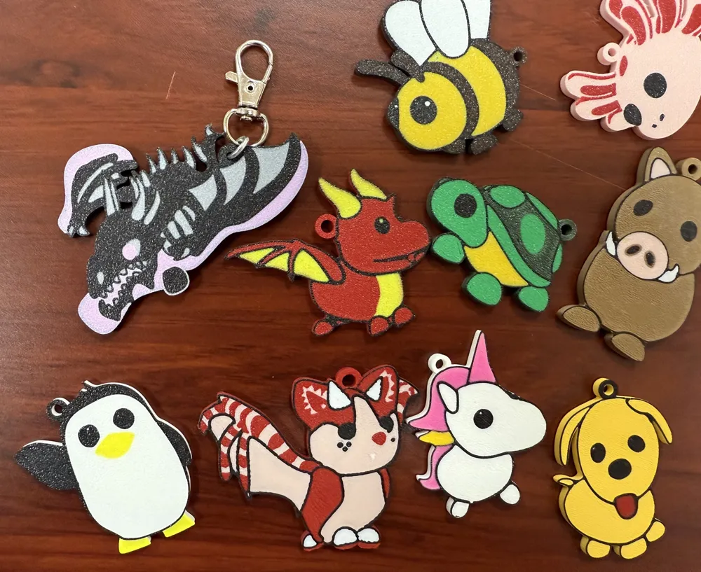 Roblox Pets Adopt me Unicorn Ssbd Ccbd Bat Dragon - Free 3D Print Model ...