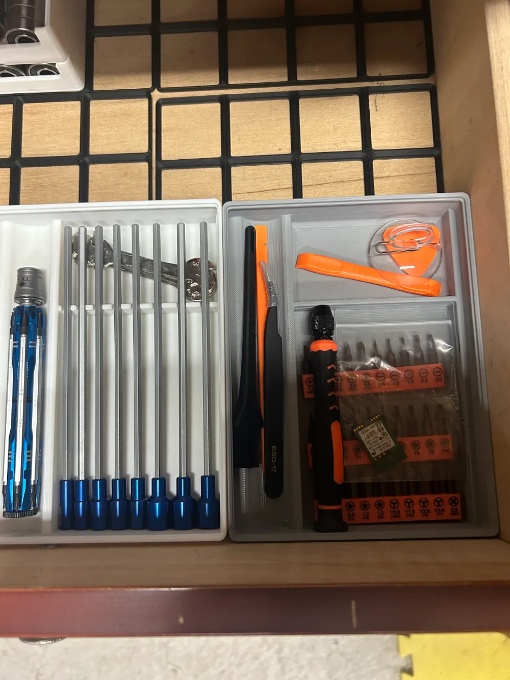 gridfinity precision screwdriver organizer by Throttle X design ...