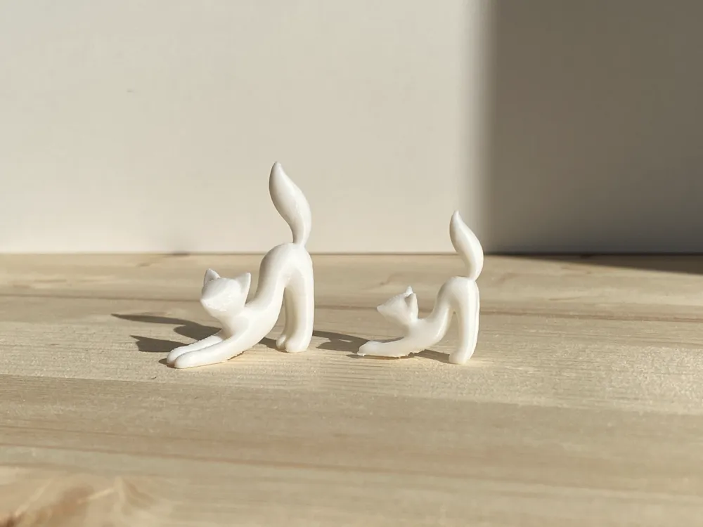Stretching Cat by Sar.ila MakerWorld: Download Free 3D Models