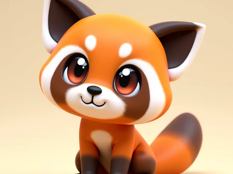 cute red panda by tomer - MakerWorld