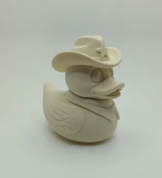 Wild West Sheriff Duck by 3D Dekoration MakerWorld: Download Free 3D Models