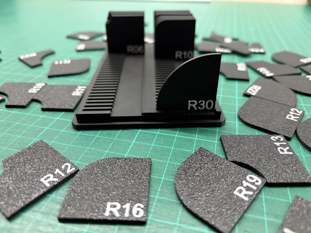 Radius Gauge Set – The Fillet Measuring Tool by ADB PRODUCTS MakerWorld ...