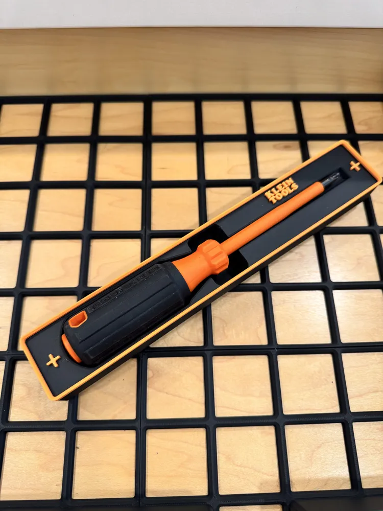 Gridfinity Klein Insulated Screwdriver Holders - Free 3D Print Model ...