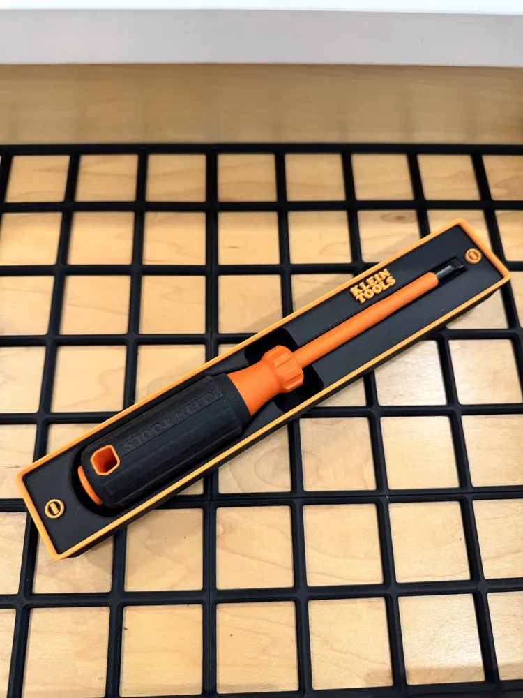 Gridfinity Klein Insulated Screwdriver Holders - Free 3D Print Model ...