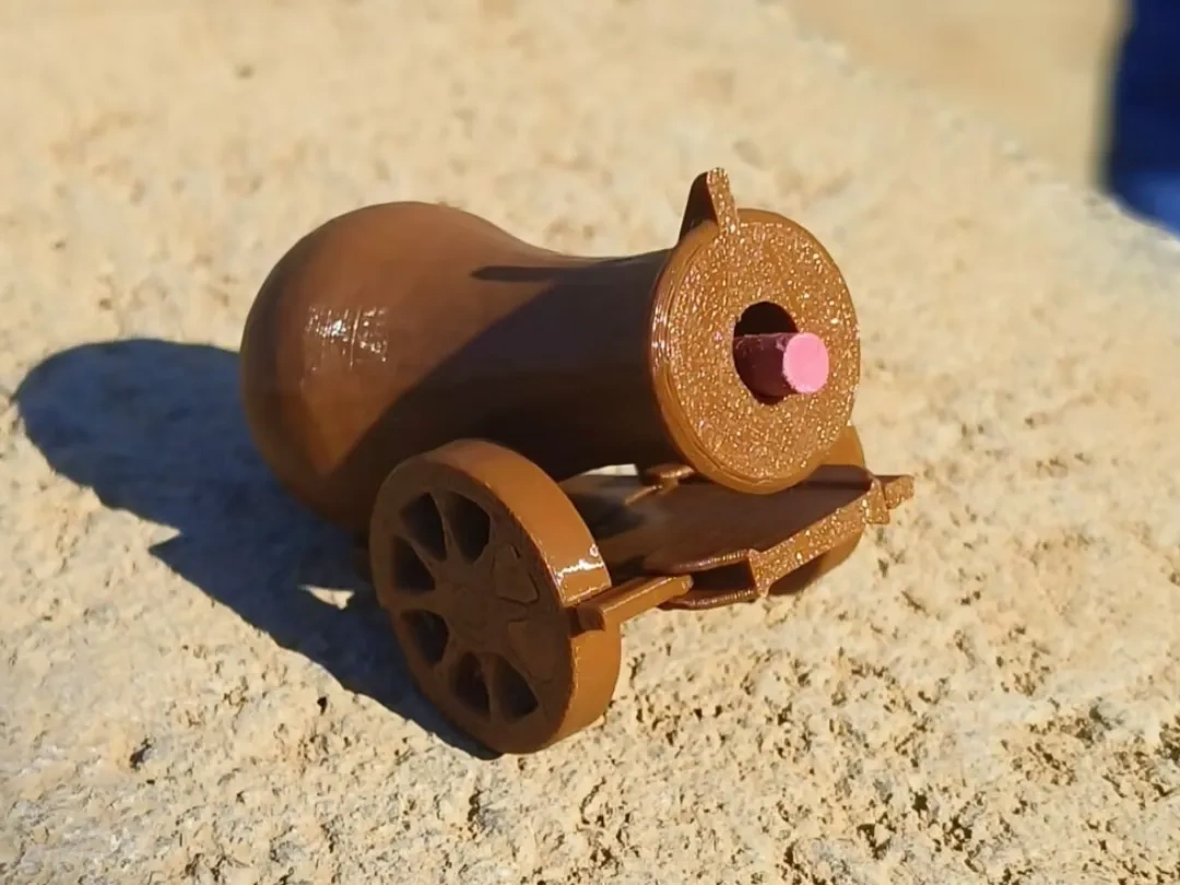 Firecracker Cannon Rack (Single-Print, Material-Saving Version) by 鳌拜劳大 ...