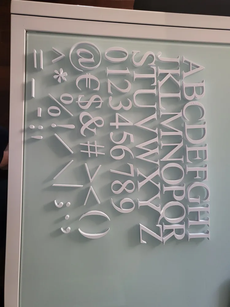 Letters, numbers, symbols - Free 3D Print Model - MakerWorld