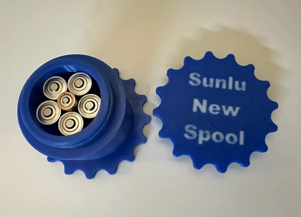 Sunlu New Spool Weight - 210g - Free 3D Print Model - MakerWorld