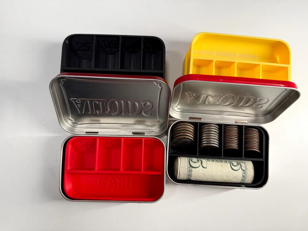 Altoids Tin Can Coin insert by Ihavekandy - MakerWorld