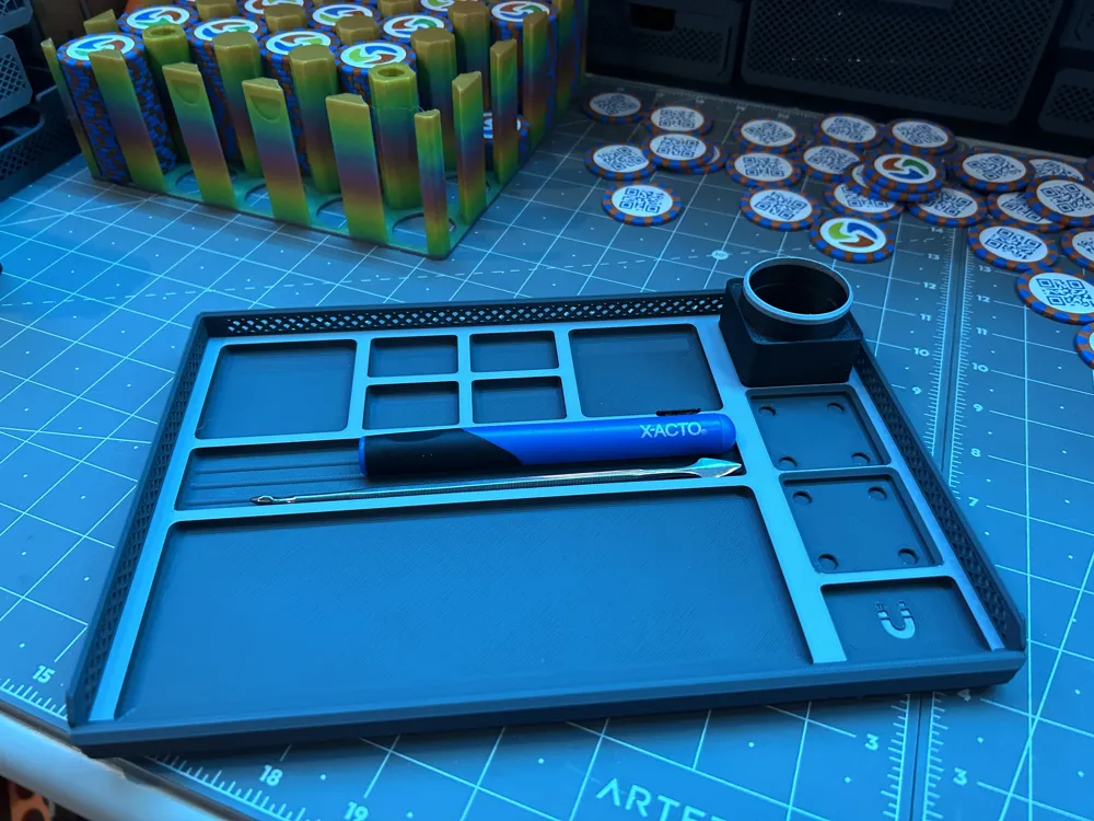 Rugged Ultimate MakerTrays - Gridfinity Tray by K2_Kevin MakerWorld ...