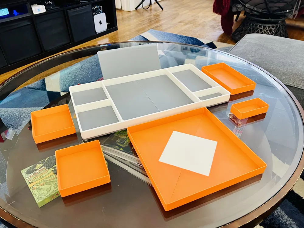 Lap Tray for Danish Plastic Bricks & Instructions - Free 3D Print Model ...