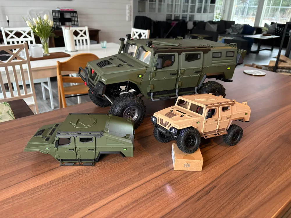 Catmaw AFV for Traxxas TRX4M by polymech3d MakerWorld: Download Free 3D ...