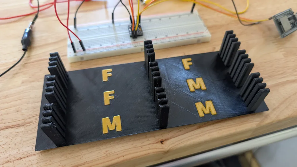 Dupont Jumper Wire Organizer Gridfinity & Arduino Remixed by Ducky ...