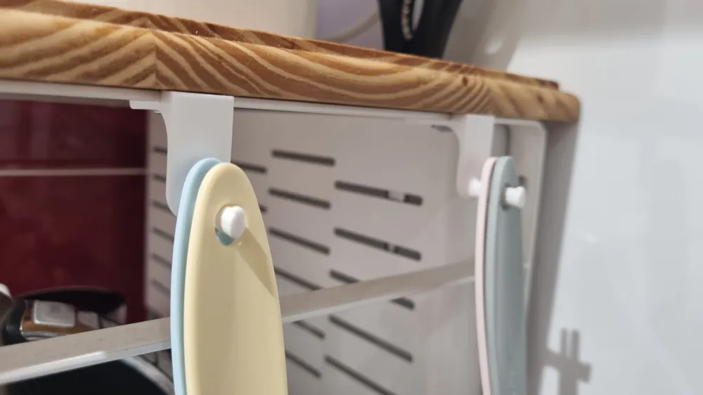 Measuring Cup Hook for IKEA AVSTEG Organiser - Free 3D Print Model ...