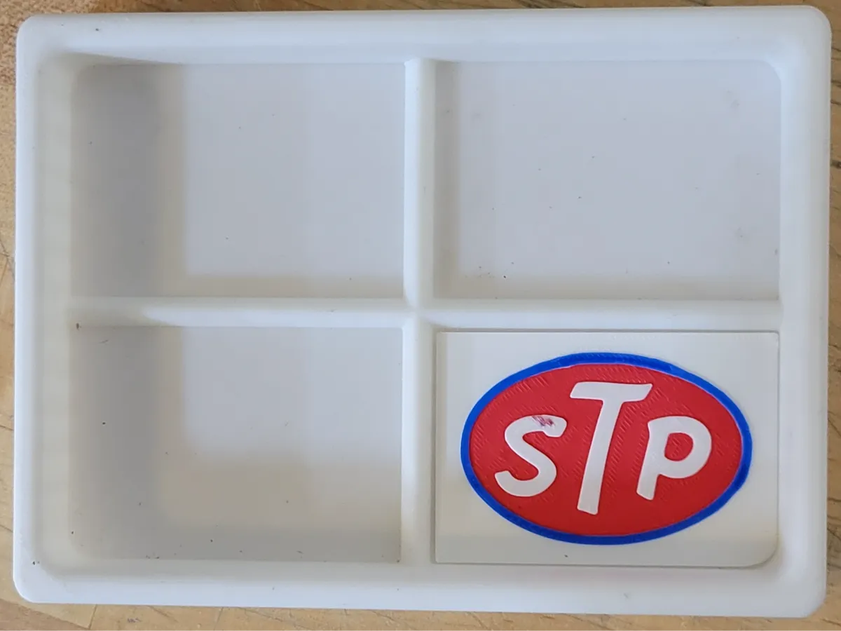 STP THEMED PARTS TRAY - Free 3D Print Model - MakerWorld