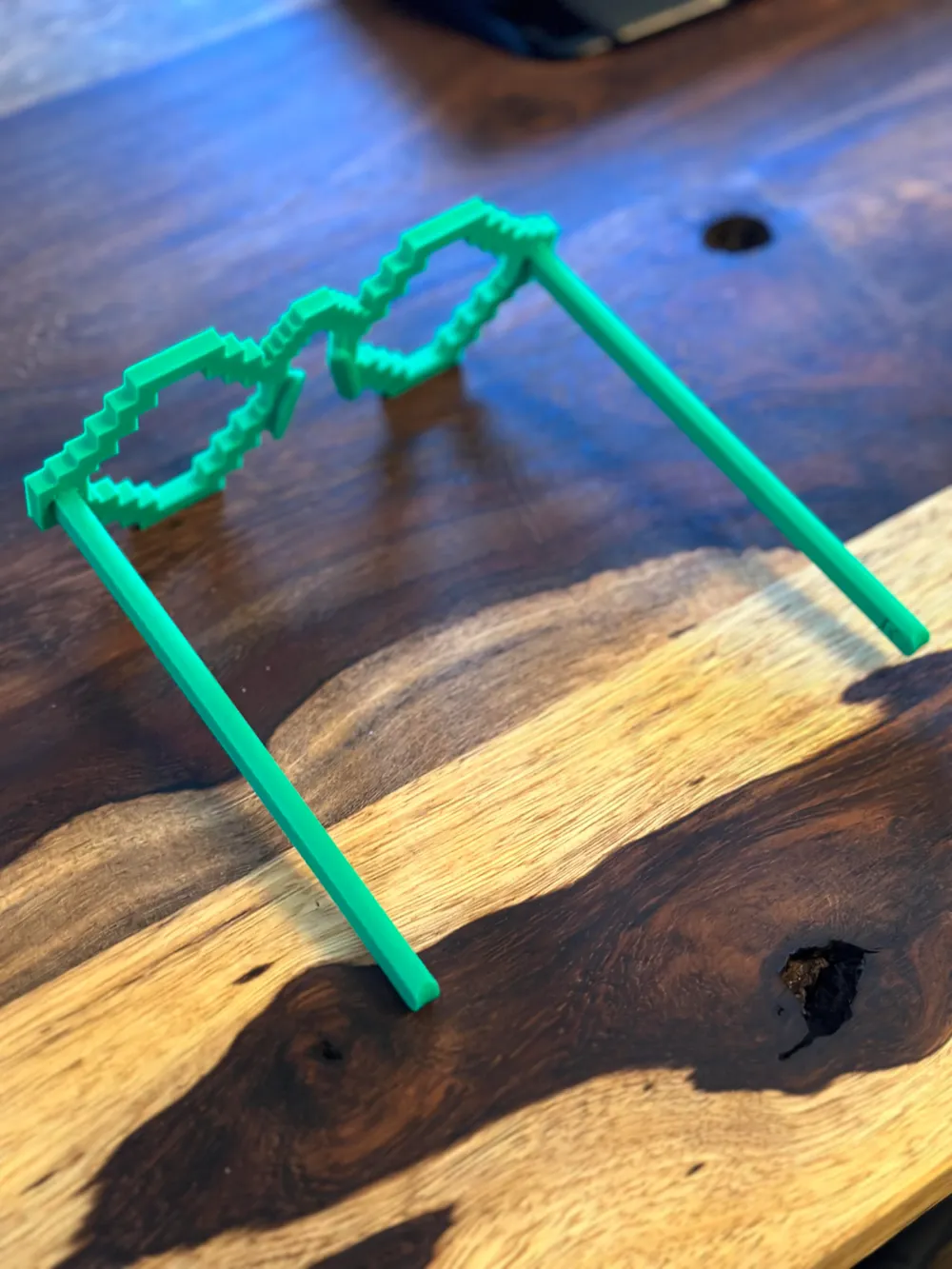 Minecraft party pixel glasses - Free 3D Print Model - MakerWorld