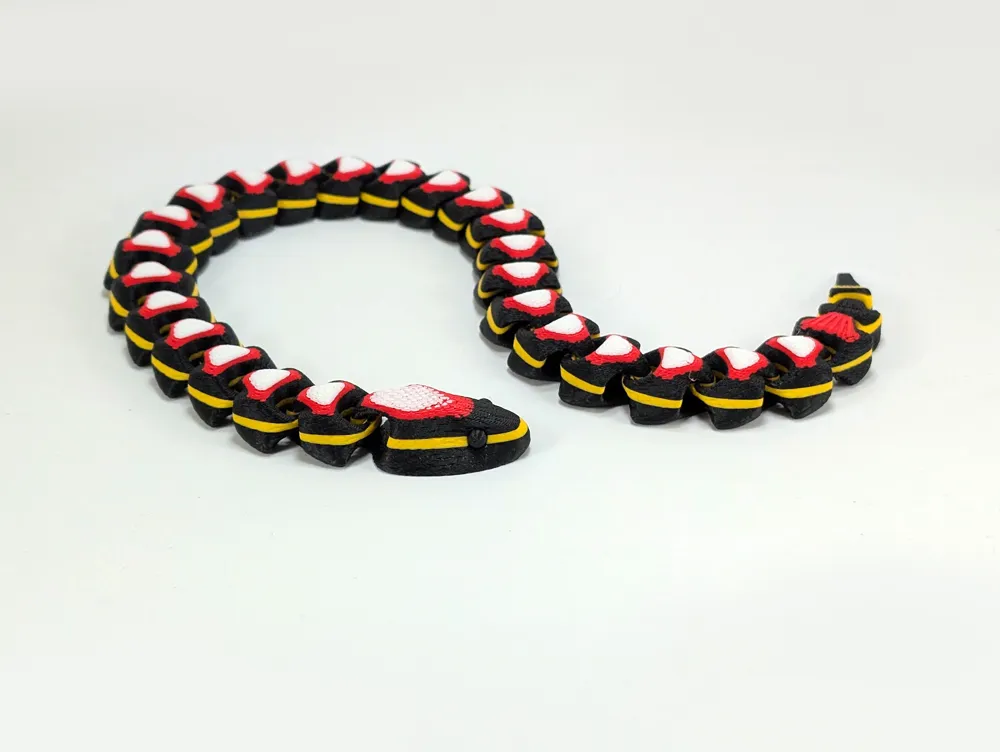 Articulated Snake - Free 3D Print Model - MakerWorld