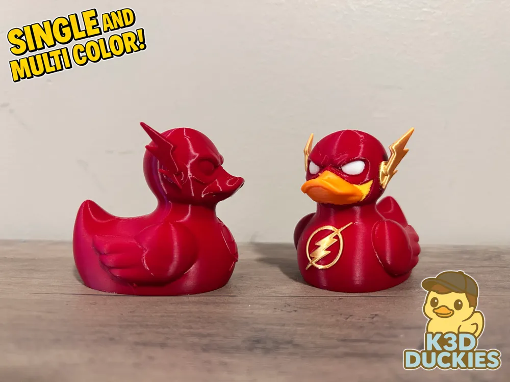 The Flash Duck by K3DPrint MakerWorld: Download Free 3D Models
