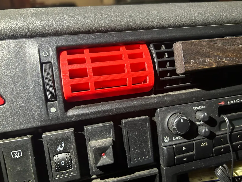 Rejilla de ventilación VW T4 salpicadero - Modelo de impresión 3D ...