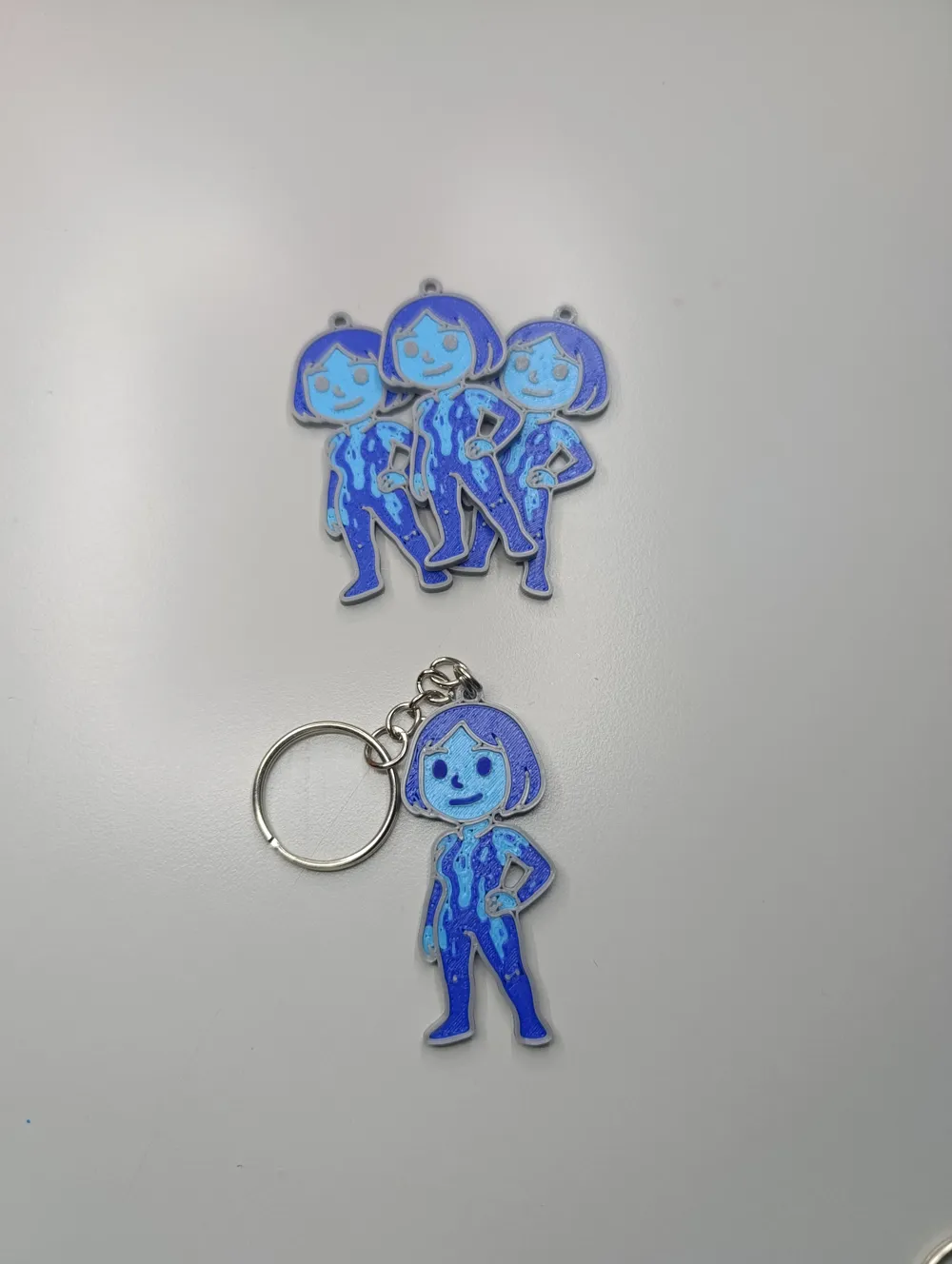 CORTANA - KEYCHAIN by HyperRoseStudios MakerWorld: Download Free 3D Models
