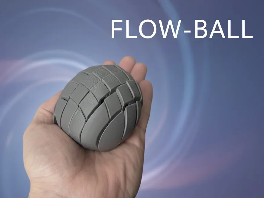 FLOW-BALL! Fidget de Movimento Infinito - Modelo gratuito para ...