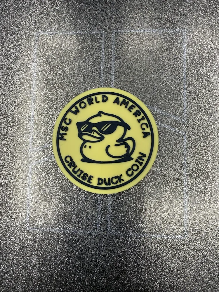 MSC WORLD AMERICA DUCK COIN by 3Dprinting4fun - MakerWorld