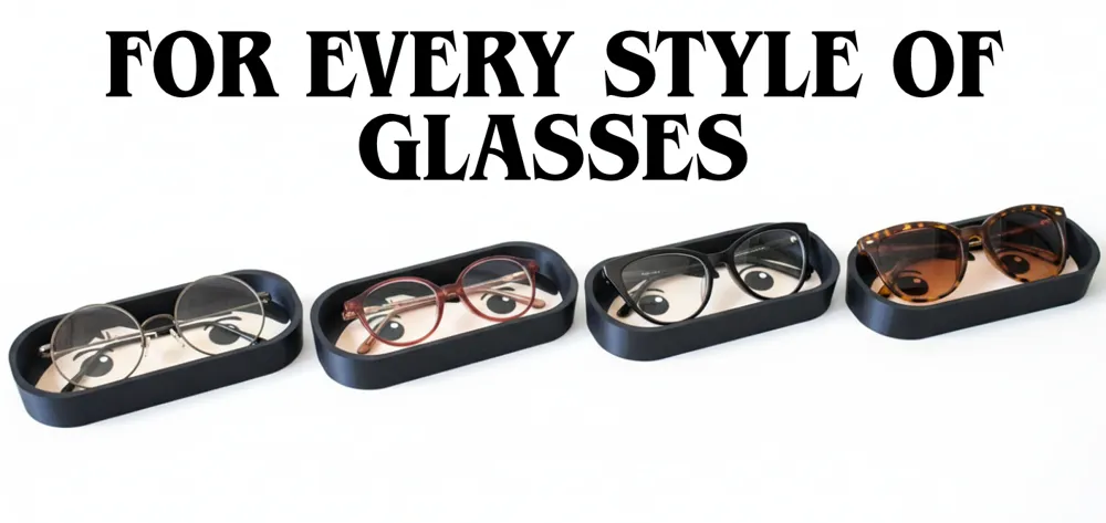 Harry Potter Glasses Stand - Free 3D Print Model - MakerWorld